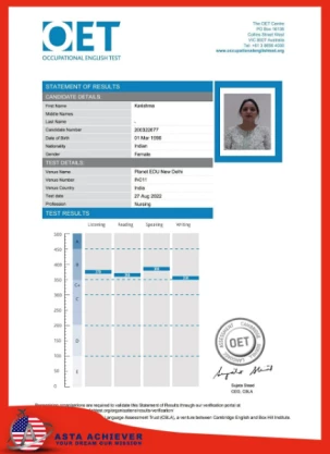 Result - Asta Achievers