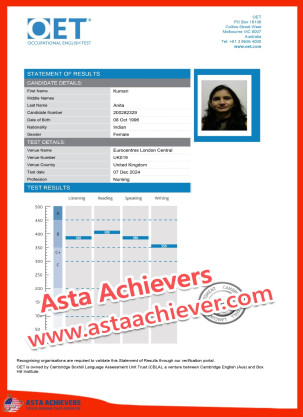 Result - Asta Achievers